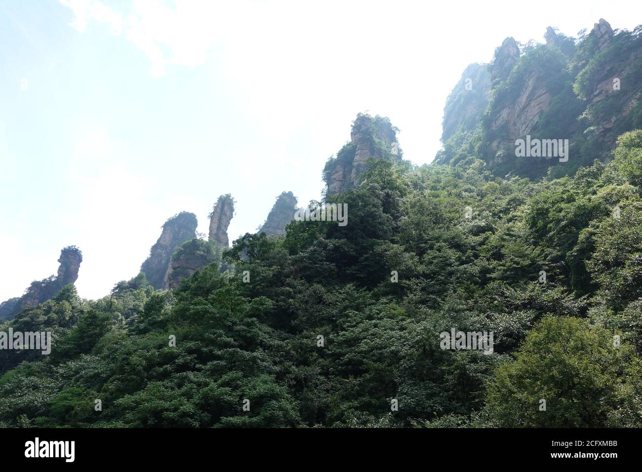 Zhangjiajie National Forest Park, Wulingyuan Scenic Area Stock Photo ...