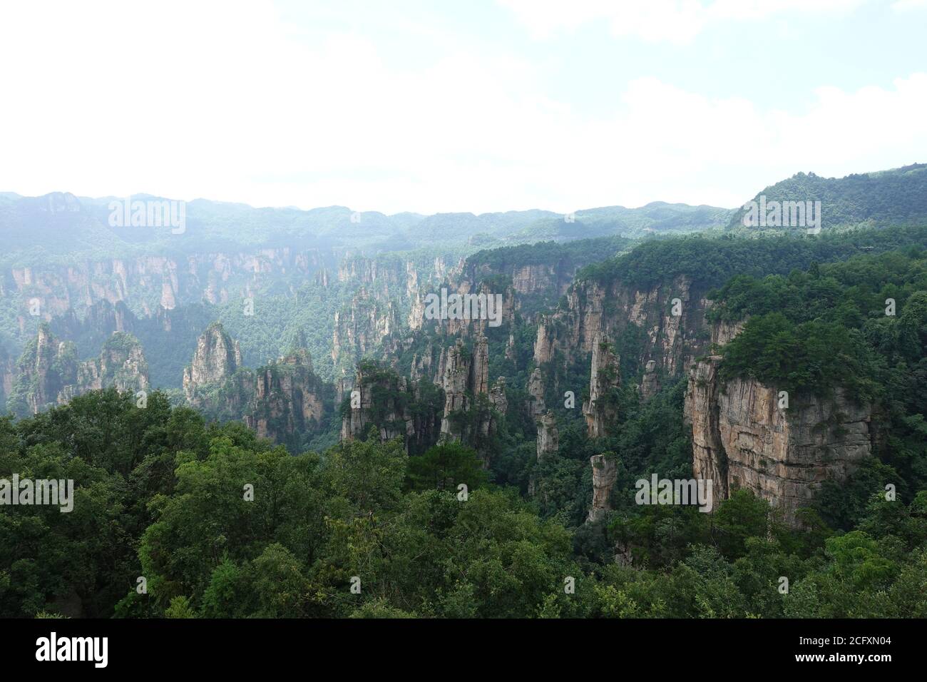 Zhangjiajie National Forest Park, Wulingyuan Scenic Area Stock Photo ...