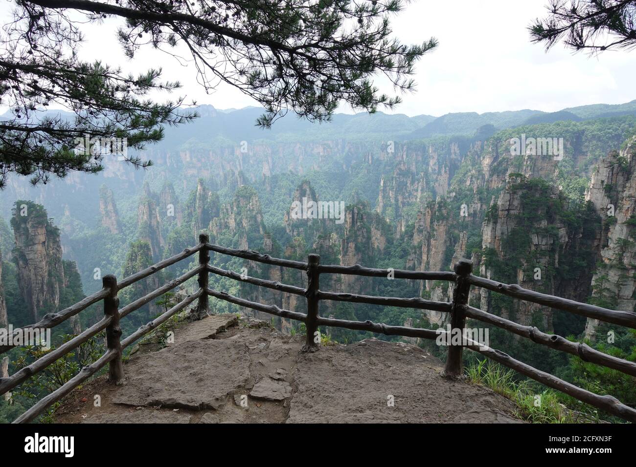 Zhangjiajie National Forest Park, Wulingyuan Scenic Area Stock Photo ...