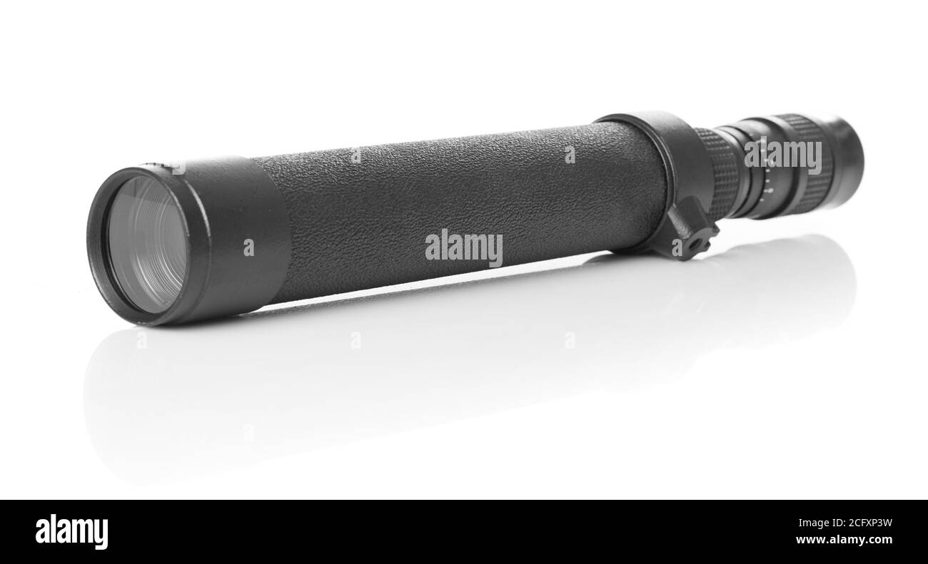 Monocle isolated on white Stock Photo - Alamy