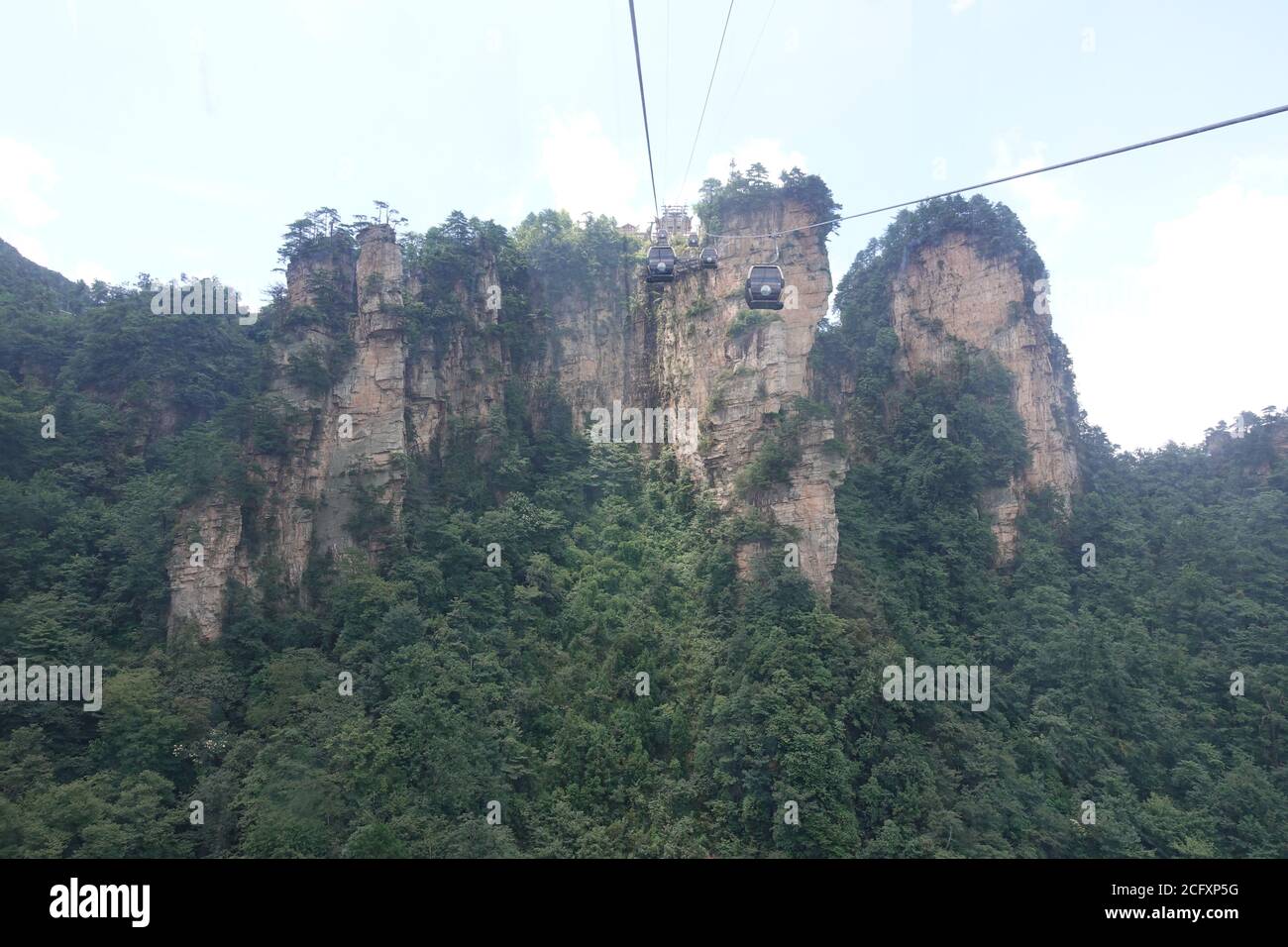 Zhangjiajie National Forest Park, Wulingyuan Scenic Area Stock Photo ...