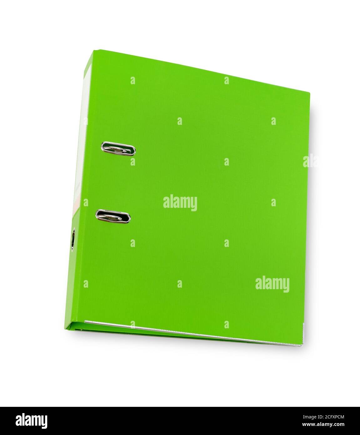 File folder isolated on white Stock Photo - Alamy