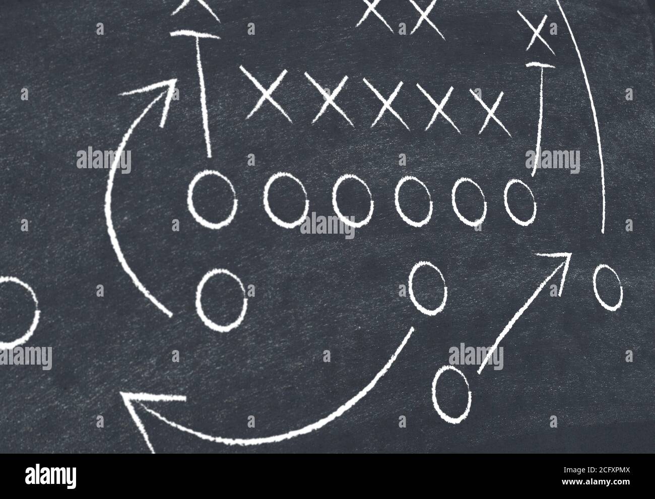 Soccer tactics diagram hi-res stock photography and images - Alamy