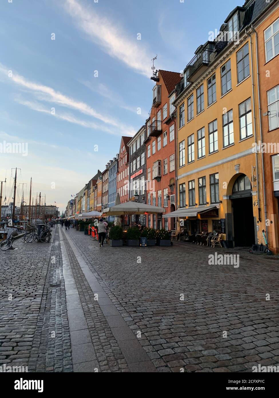 Colorful houses at the Nyhavn. Copenhagen/ Denmark Stock Photo - Alamy