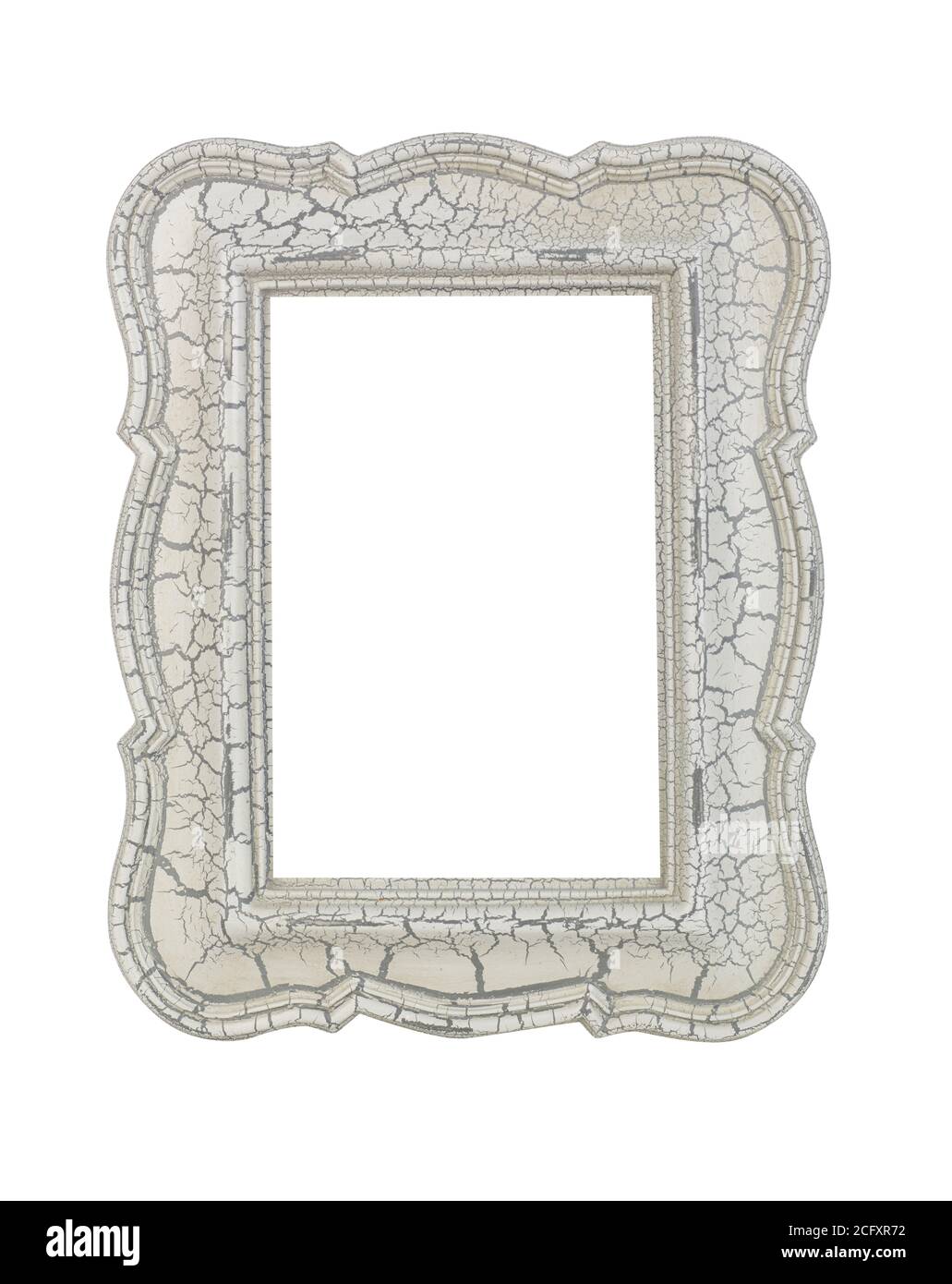Vintage frame on white background Stock Photo - Alamy