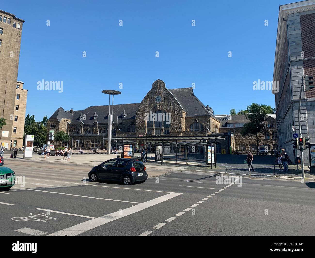 Aachen Hauptbahnhof, also known as Aachen Central Station. Aachen ...