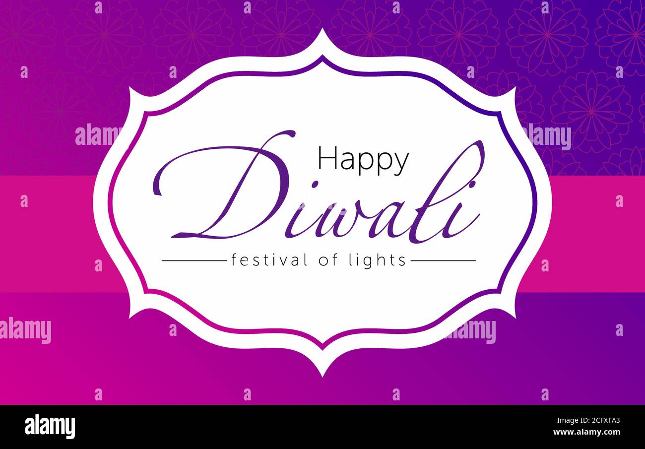 Diwali typography Stock Vector Images - Alamy