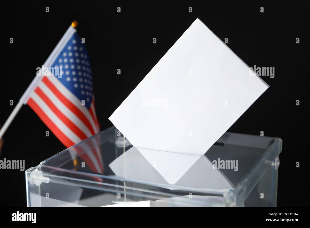 American balloting hi-res stock photography and images - Alamy
