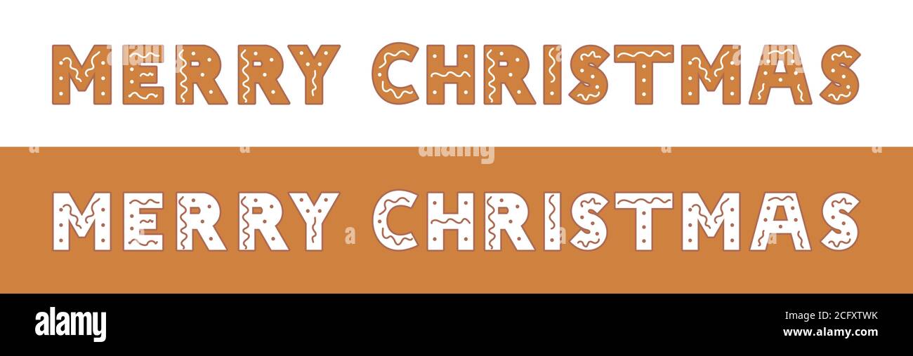 Gingerbread illustration vintage Stock Vector Images - Alamy