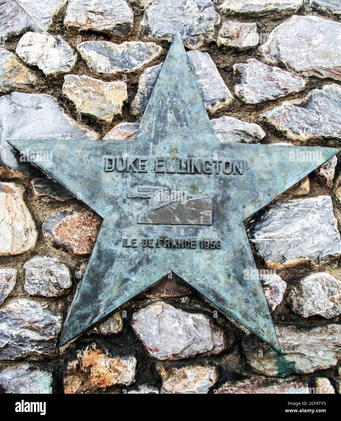 Duke Ellington star at Millbay Plymouth Stock Photo - Alamy