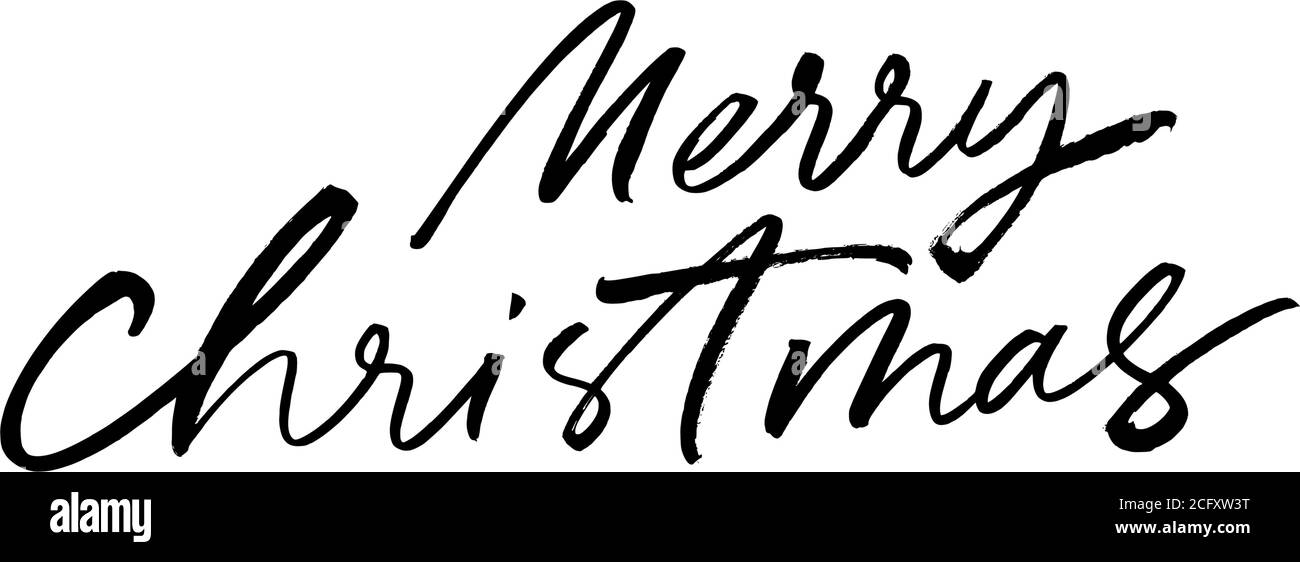 Merry christmas modern Cut Out Stock Images & Pictures - Alamy