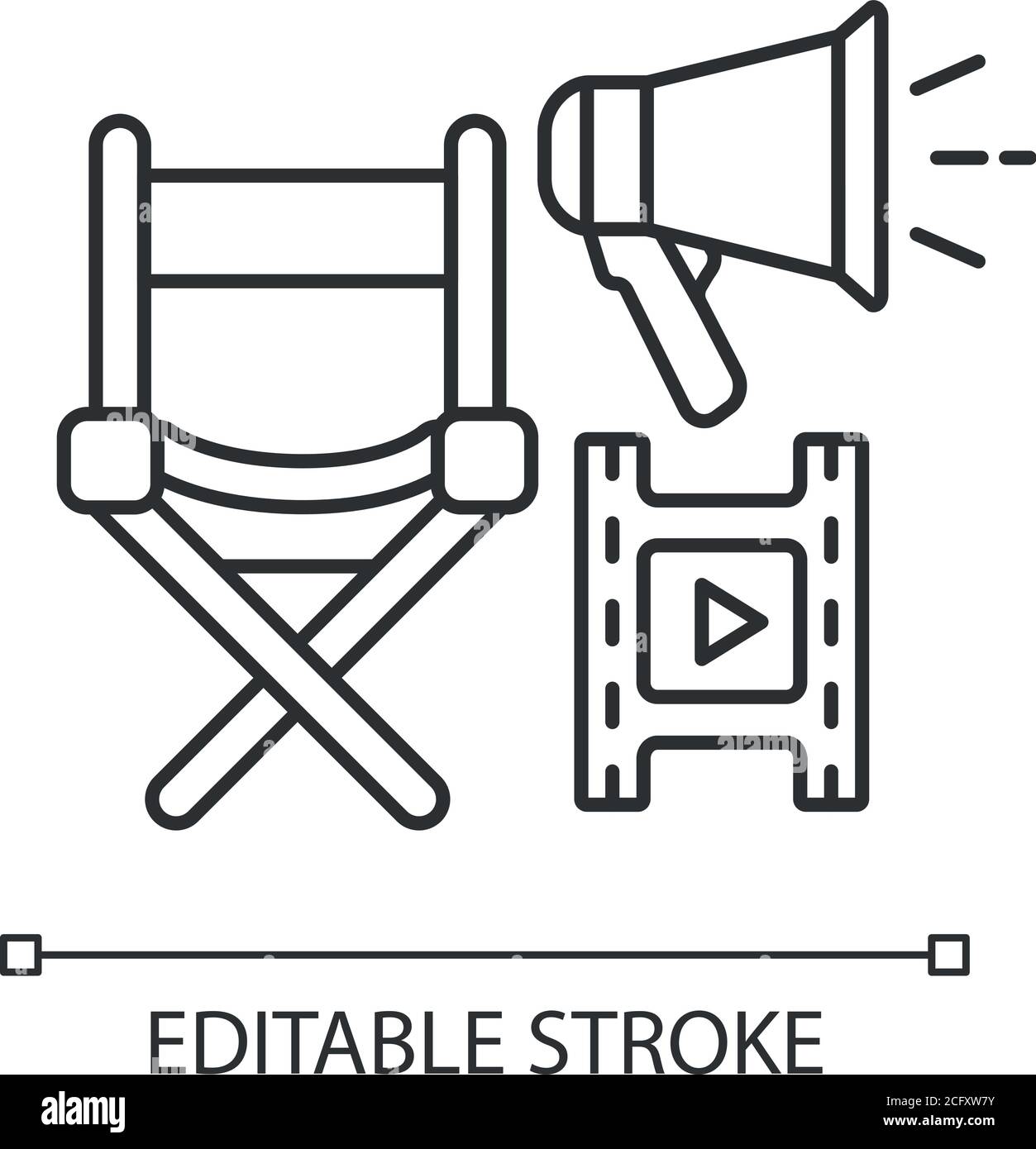 Directing theater Stock Vector Images - Alamy