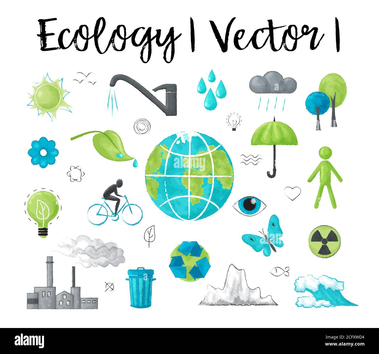 Ecology and environment vector vectors hi-res stock photography and ...