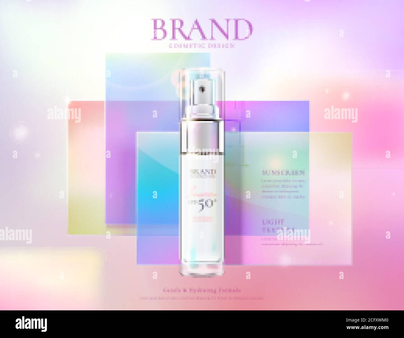 Feminine advertising Stock Vector Images - Alamy