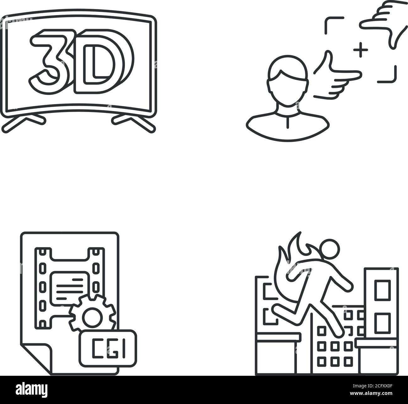 Film set production Cut Out Stock Images & Pictures - Alamy