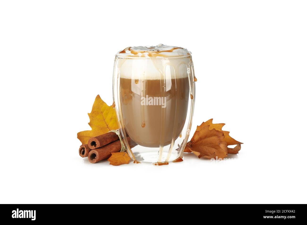 Autumn latte Cut Out Stock Images & Pictures - Alamy