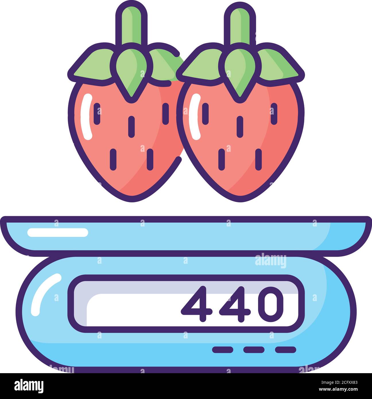 Serving information RGB color icon Stock Vector Image & Art - Alamy