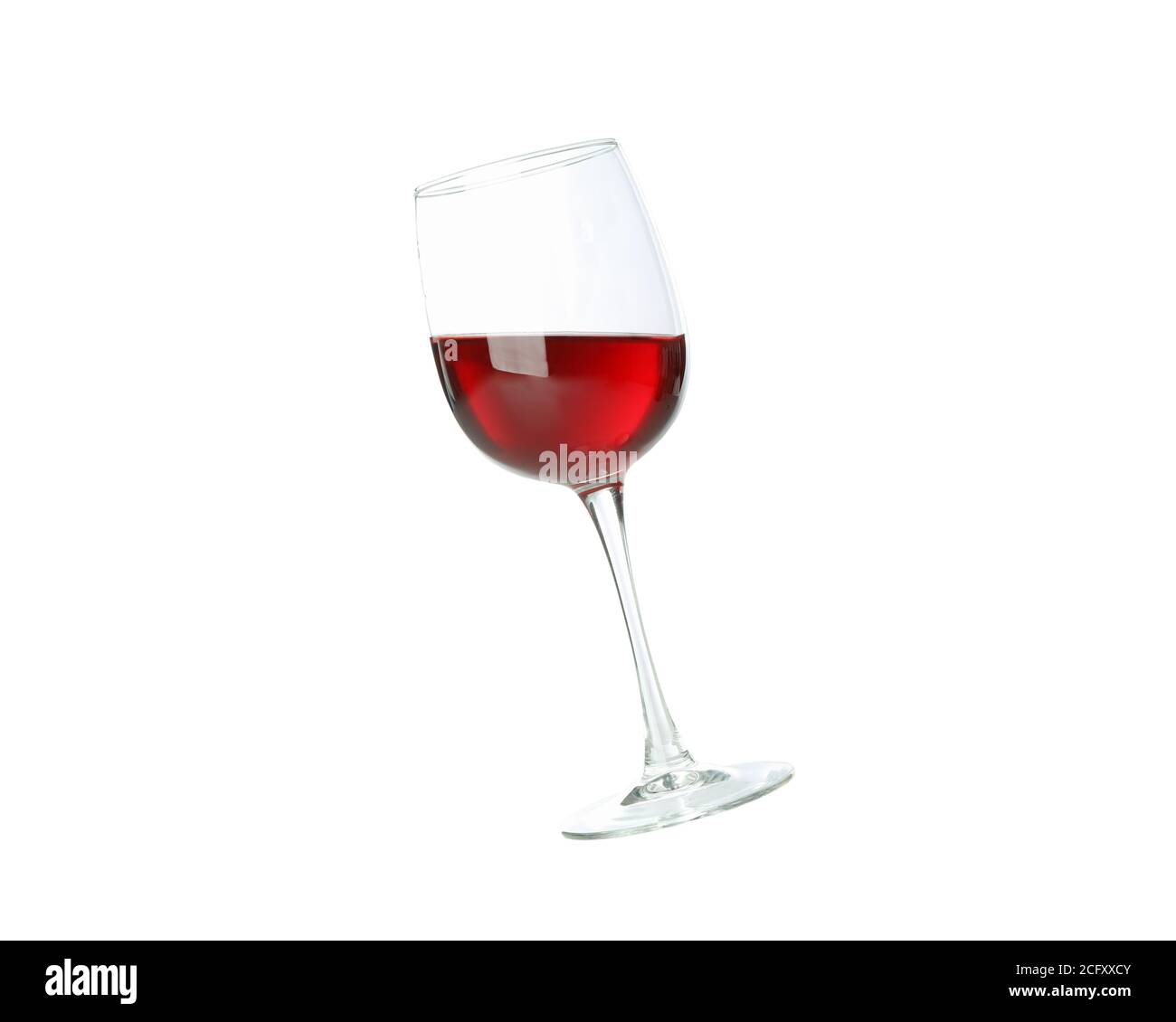 Tilted wine glass hi-res stock photography and images - Alamy