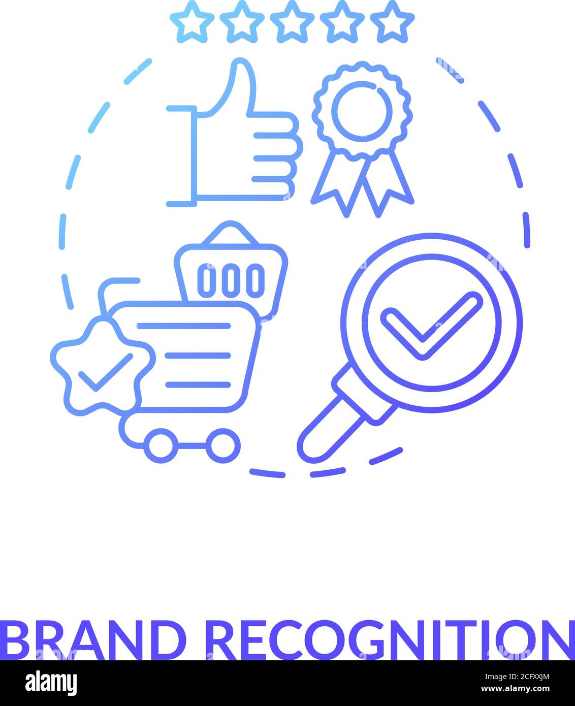 Brand recognition concept icon Stock Vector Image & Art - Alamy Brand recognition concept icon Stock Vector Image & Art - Alamy