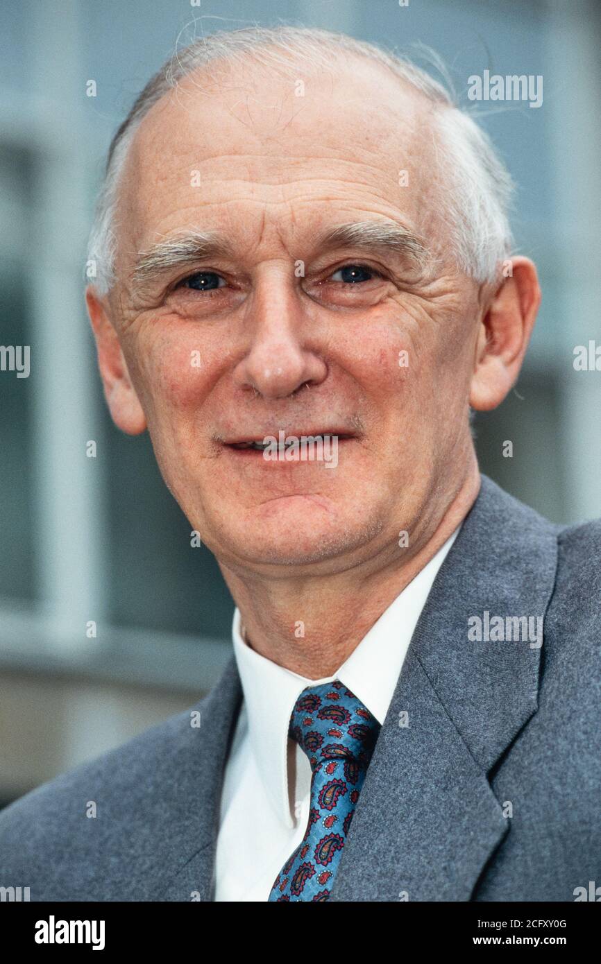 Sir Ron Dearing photographed had of the launch of his NCC interim ...