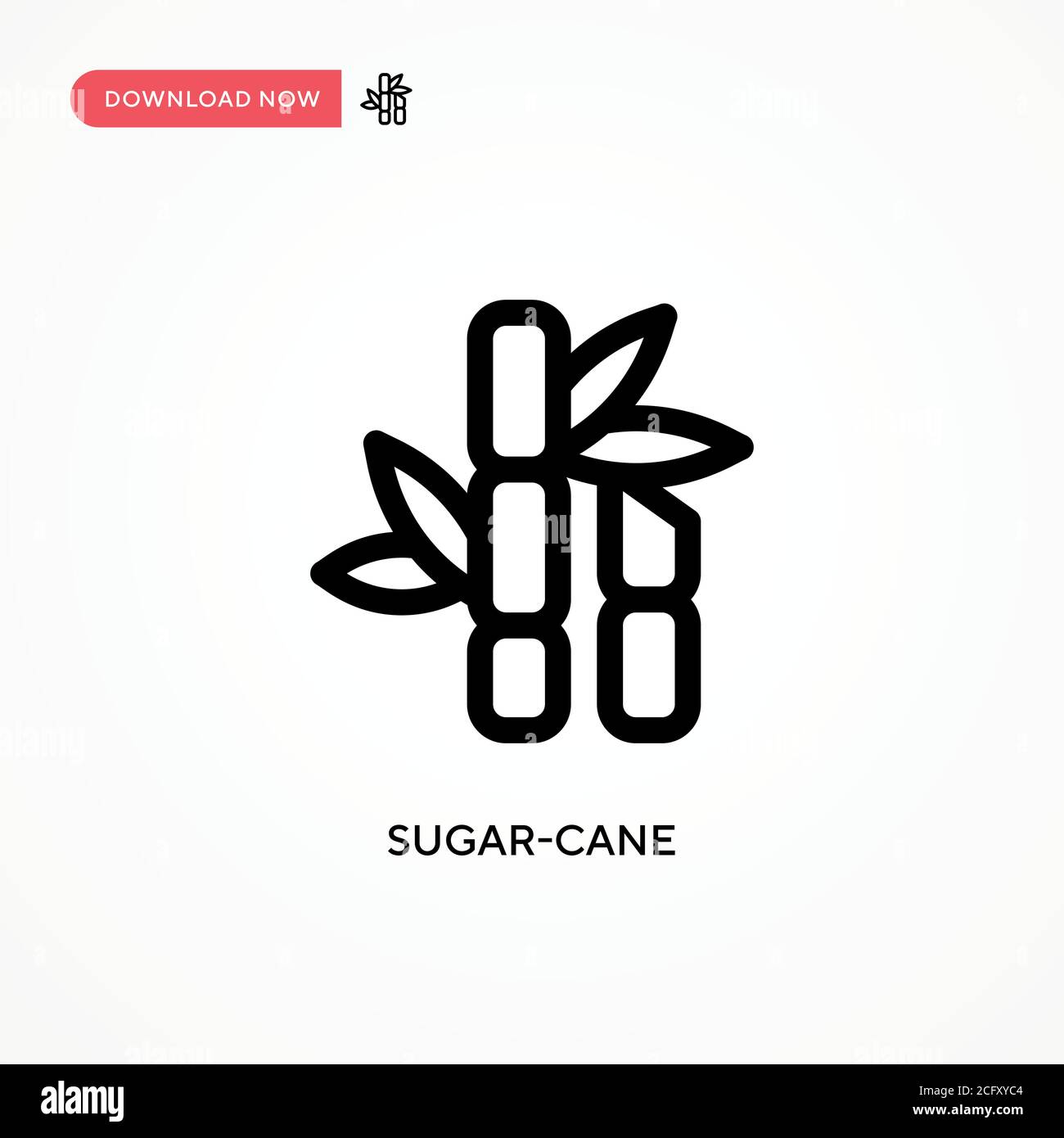 Harvesting sugarcane crop Stock Vector Images - Alamy