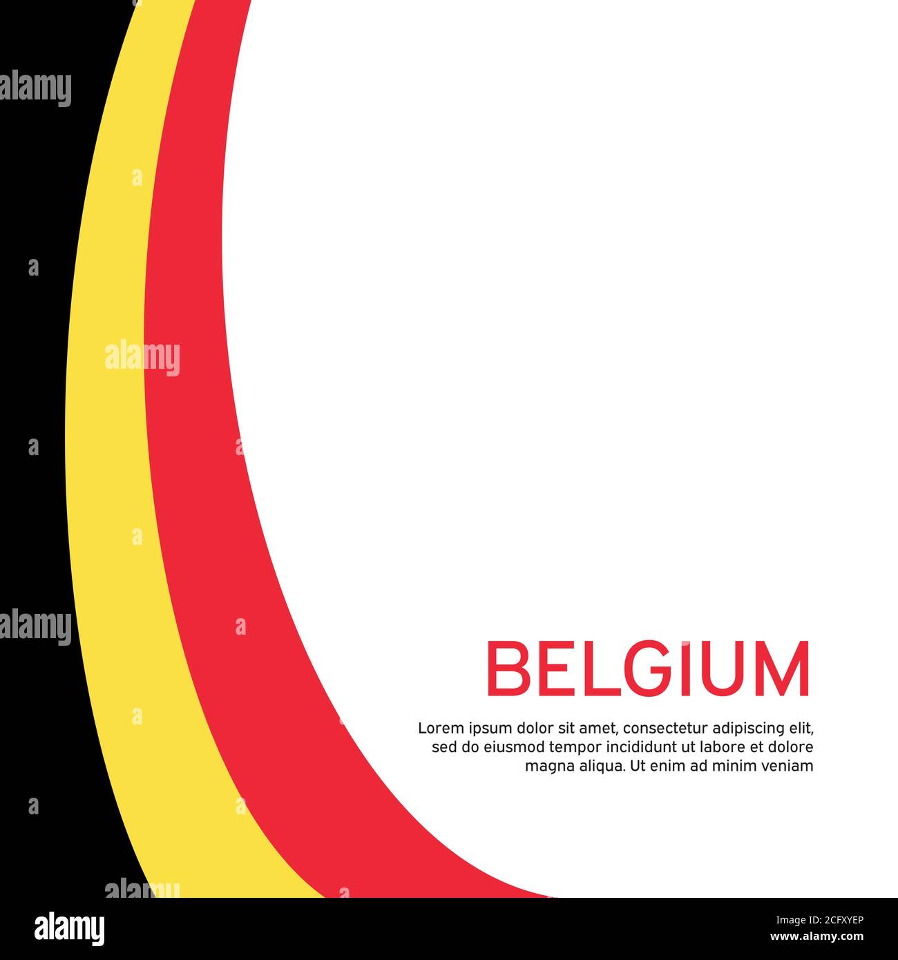 Abstract waving belgium flag. Creative background for belgium holidays ...