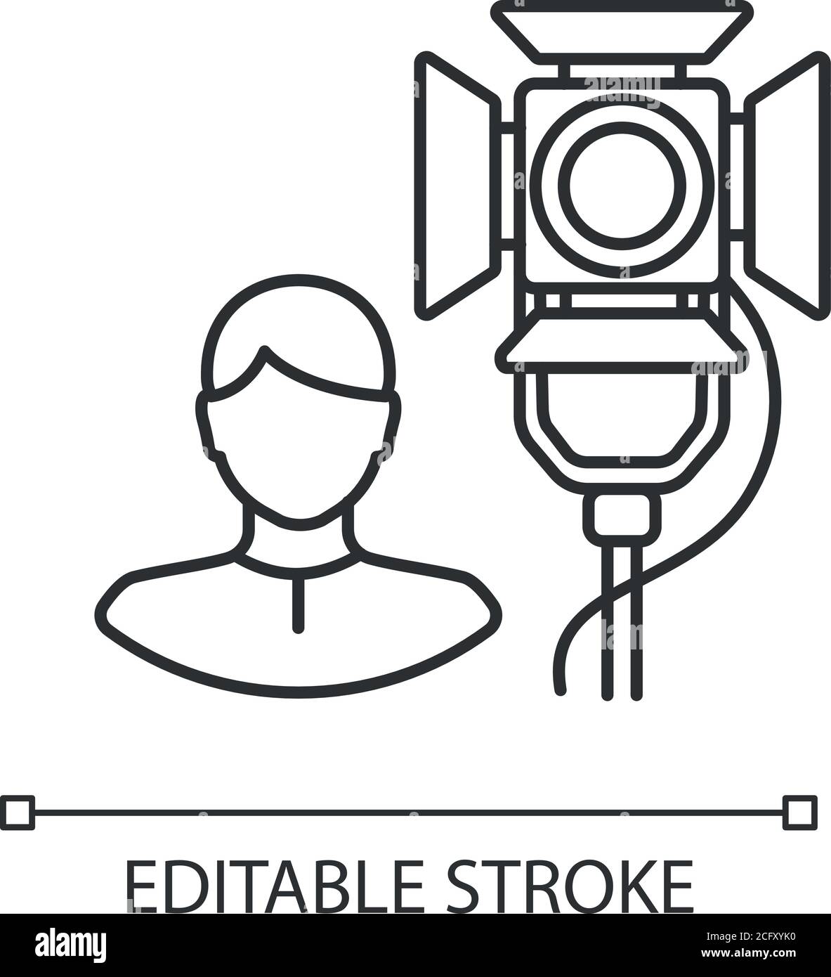 Technician and projector Black and White Stock Photos & Images - Alamy