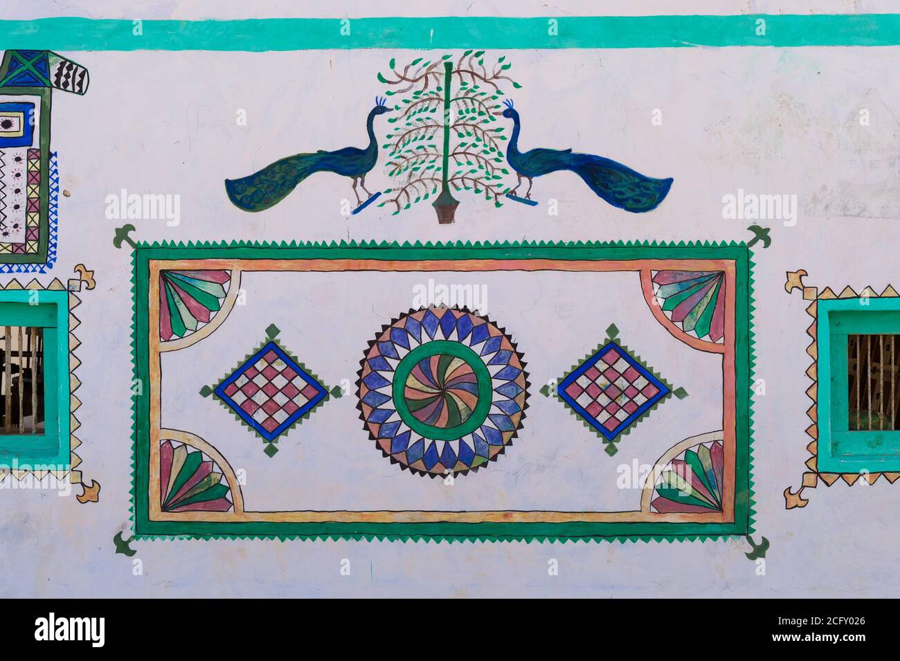 Khavda tourist village, Houses, Great Rann of Kutch Desert, Gujarat ...