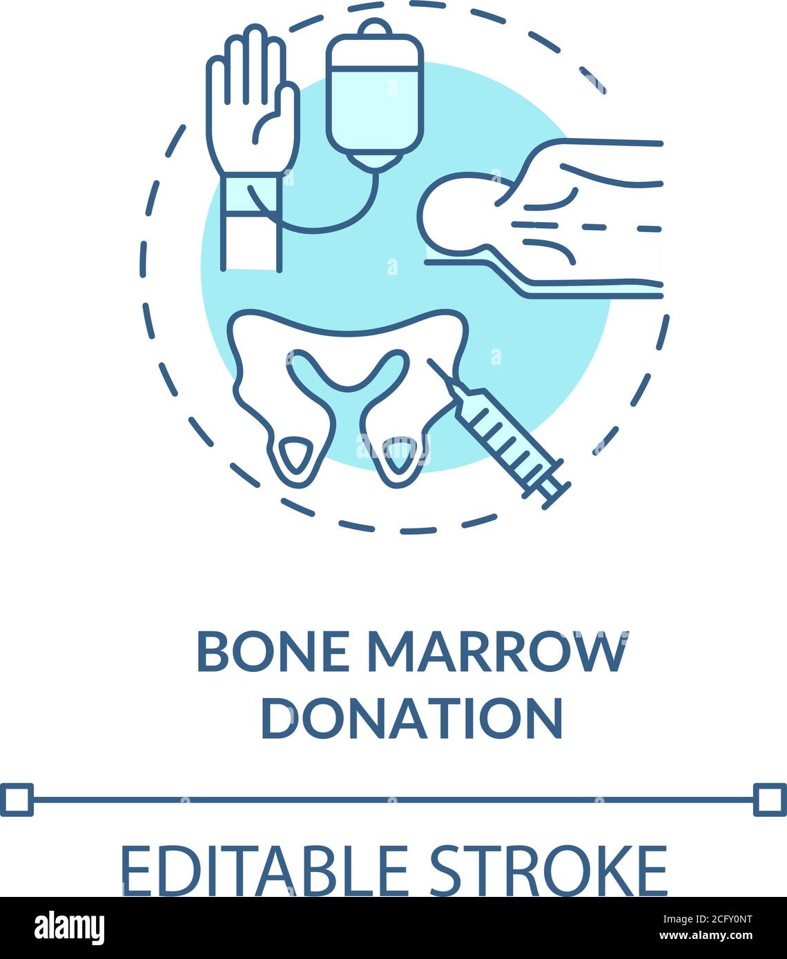 Stem cell transfusion Stock Vector Images - Alamy