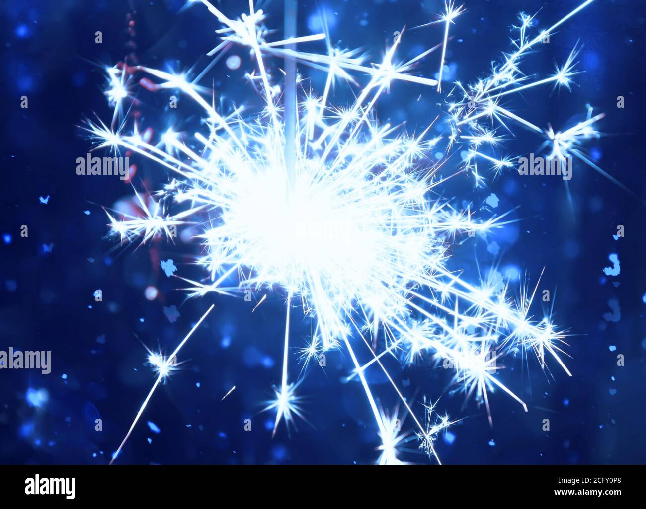 Bengali fire. Festive new year background Stock Photo - Alamy