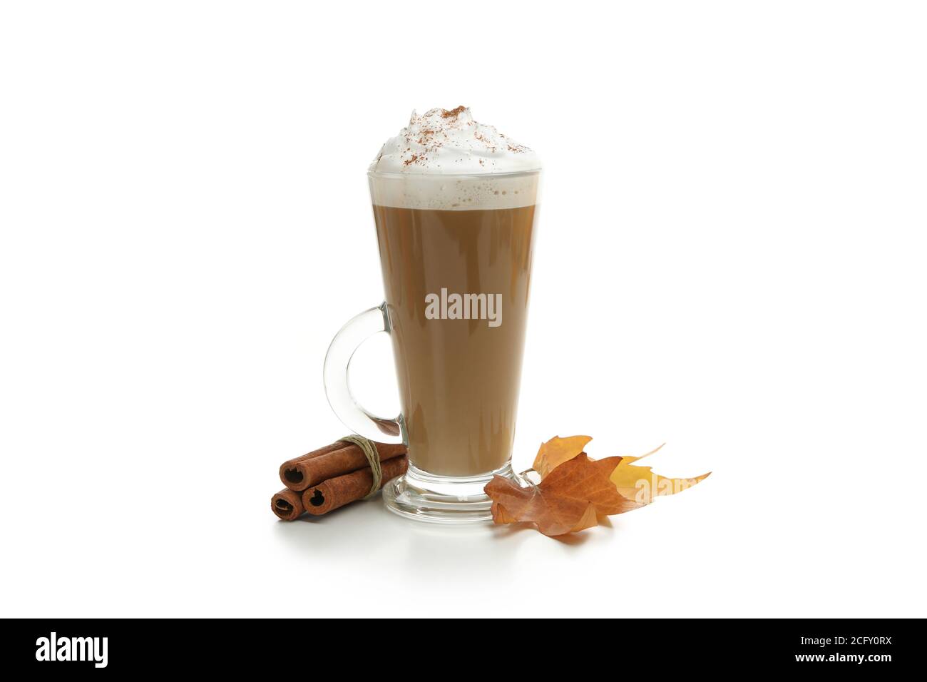 Autumn latte Cut Out Stock Images & Pictures - Alamy
