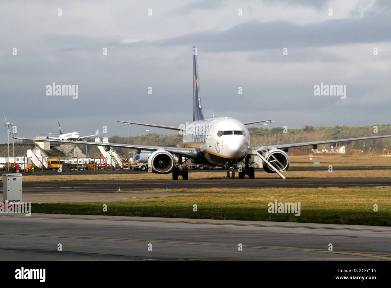Glasgow Prestwick Airport, Ayrshire, Scotland 16 Feb 2011. Opening of ...