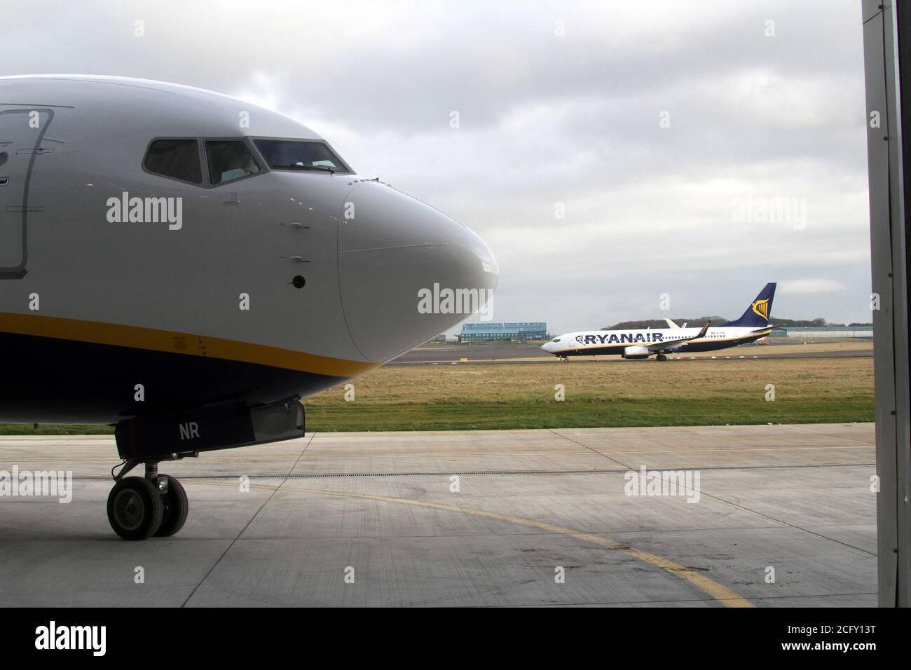 Glasgow Prestwick Airport, Ayrshire, Scotland 16 Feb 2011. Opening of ...