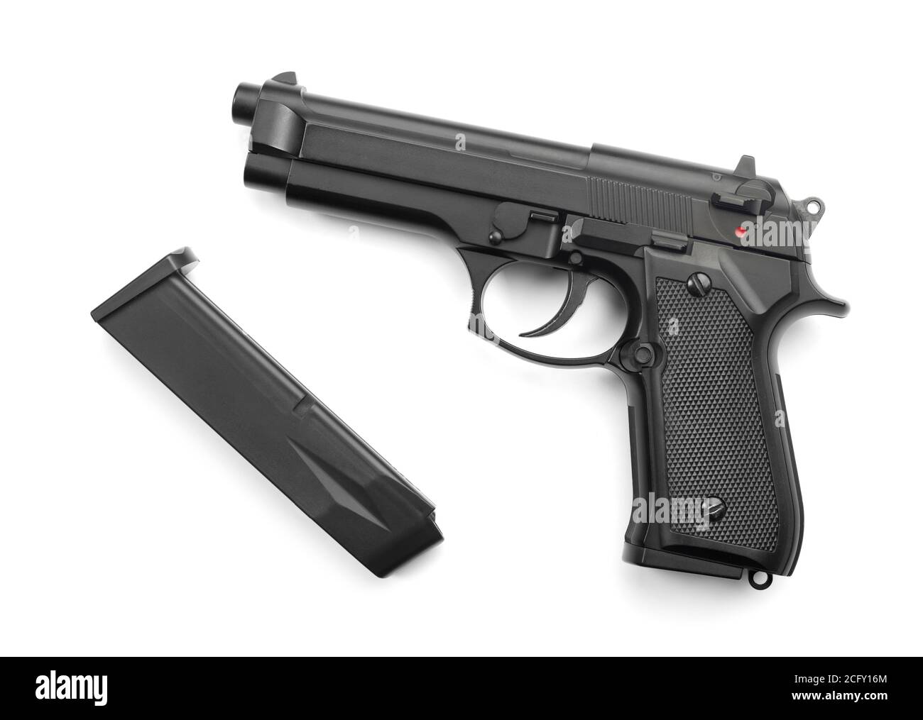 M9 semi automatic pistol Cut Out Stock Images & Pictures - Alamy