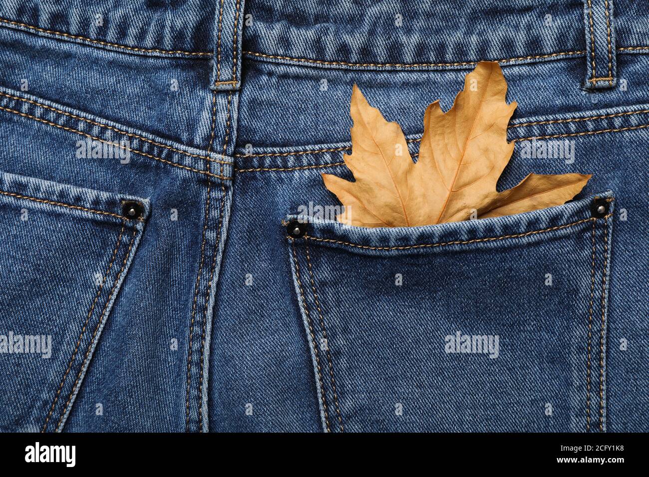 Leaf in pocket hi-res stock photography and images - Alamy