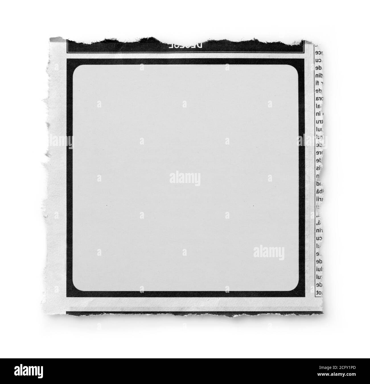 Sections Of A Newspaper