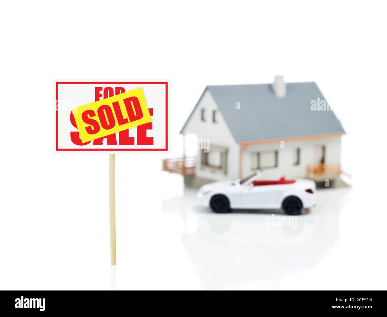 Car advertisement background Cut Out Stock Images & Pictures - Alamy