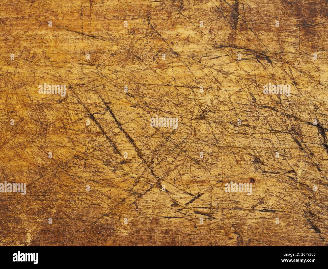 Brown scratched wood texture Stock Photo - Alamy