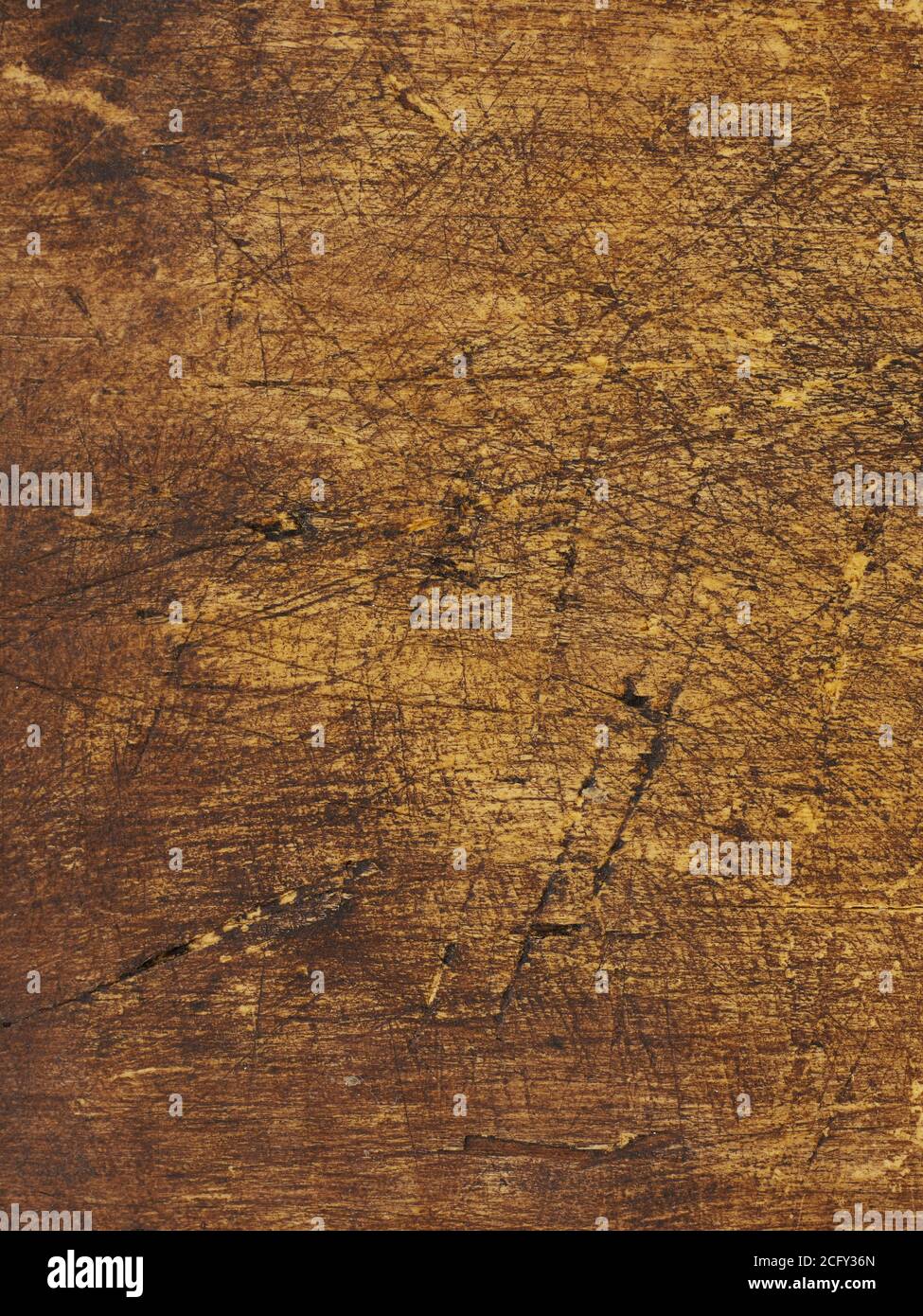 Brown scratched wood texture Stock Photo - Alamy