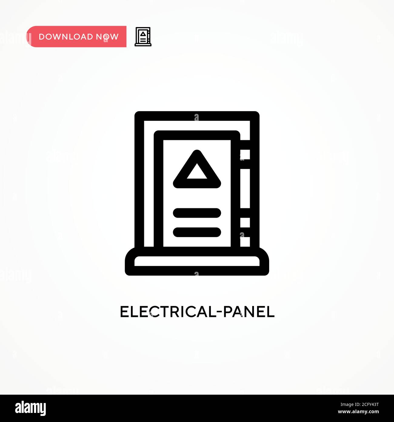 Electrical distribution board Stock Vector Images - Alamy