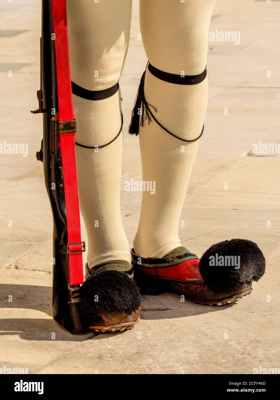 Greek soldier feet hi-res stock photography and images - Alamy