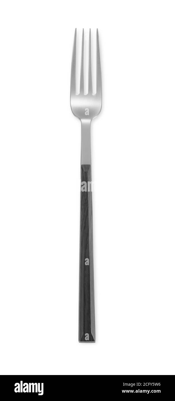 Modern fork isolated on white Stock Photo - Alamy