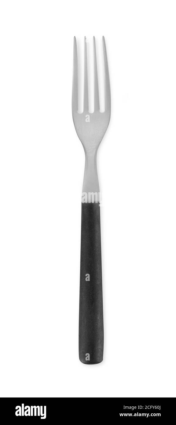 Modern fork isolated on white Stock Photo - Alamy