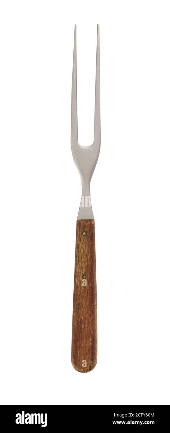 Modern fork isolated on white Stock Photo - Alamy