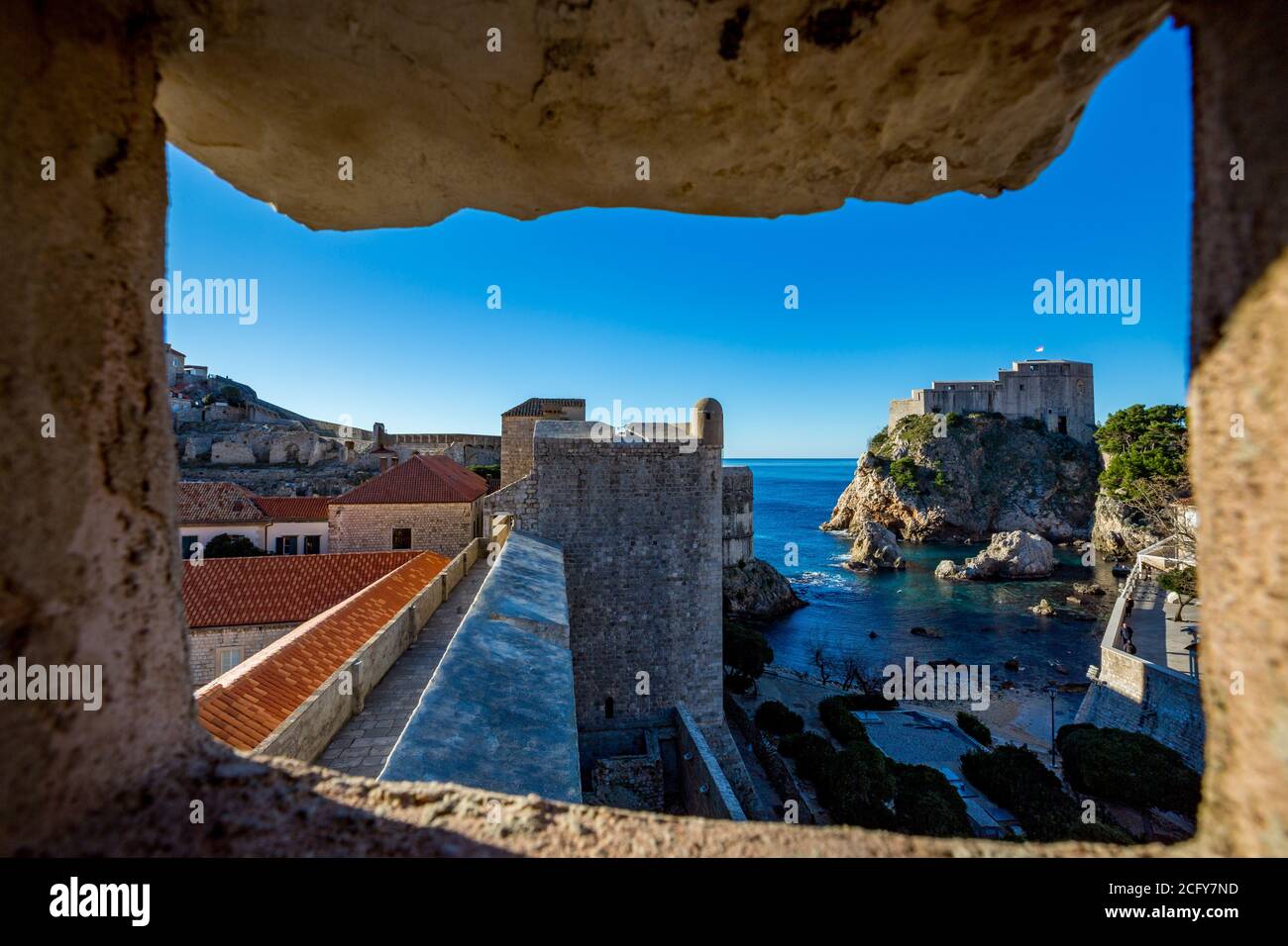 Fortress walk hi-res stock photography and images - Alamy