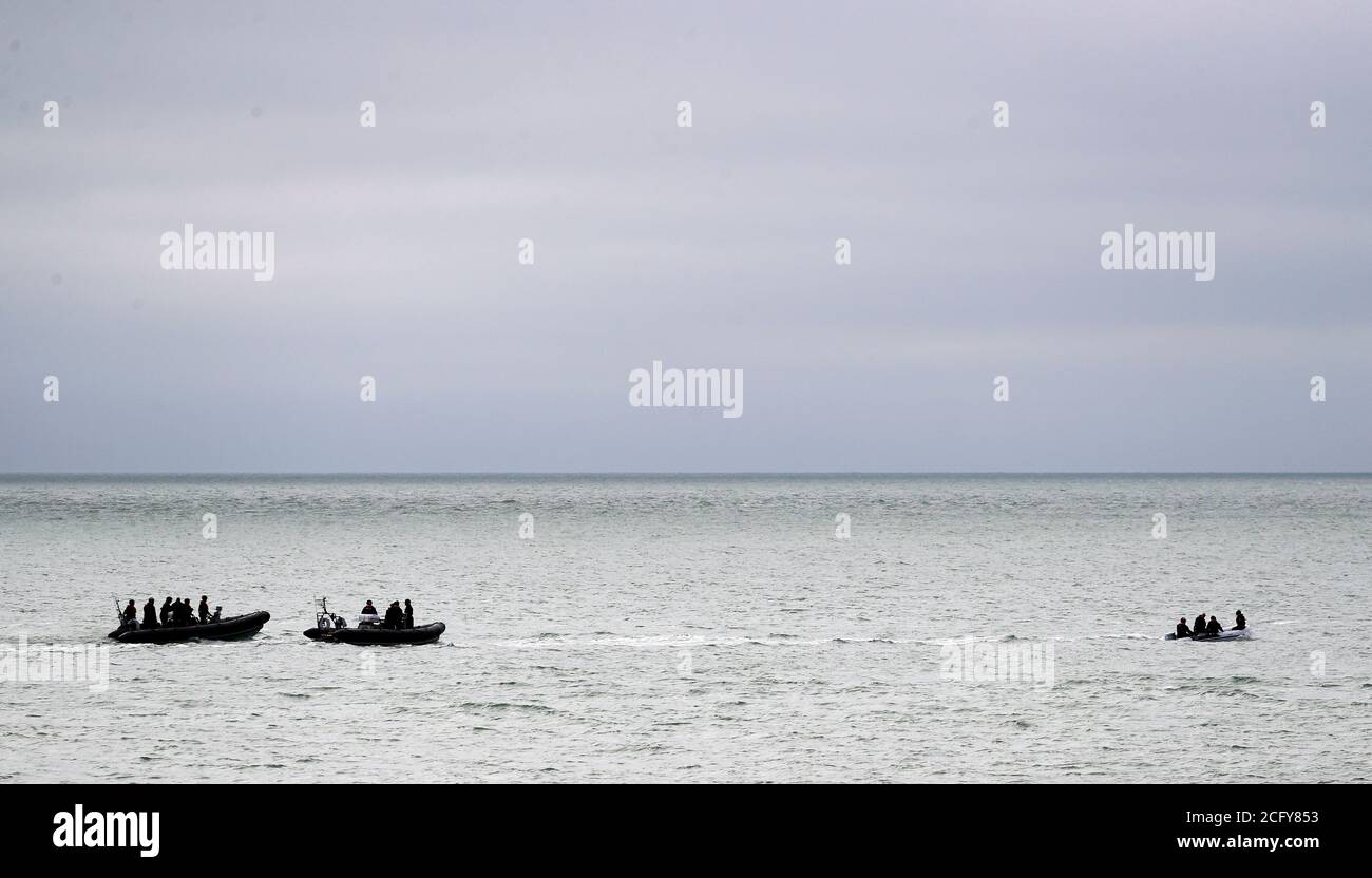Border force officers take part hi-res stock photography and images - Alamy