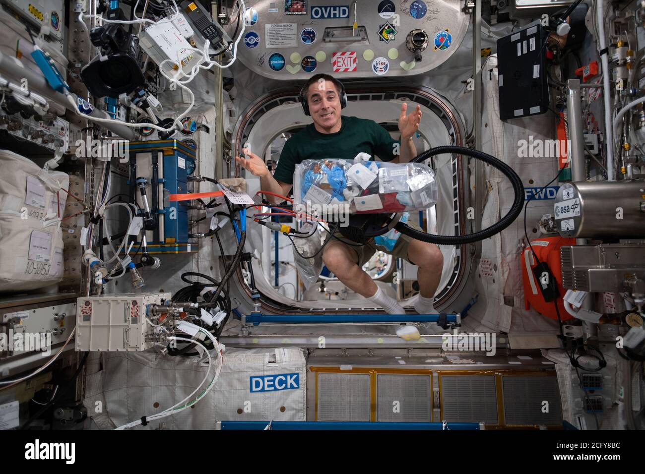 We all have to do our housekeeping chores, even when we command the ...