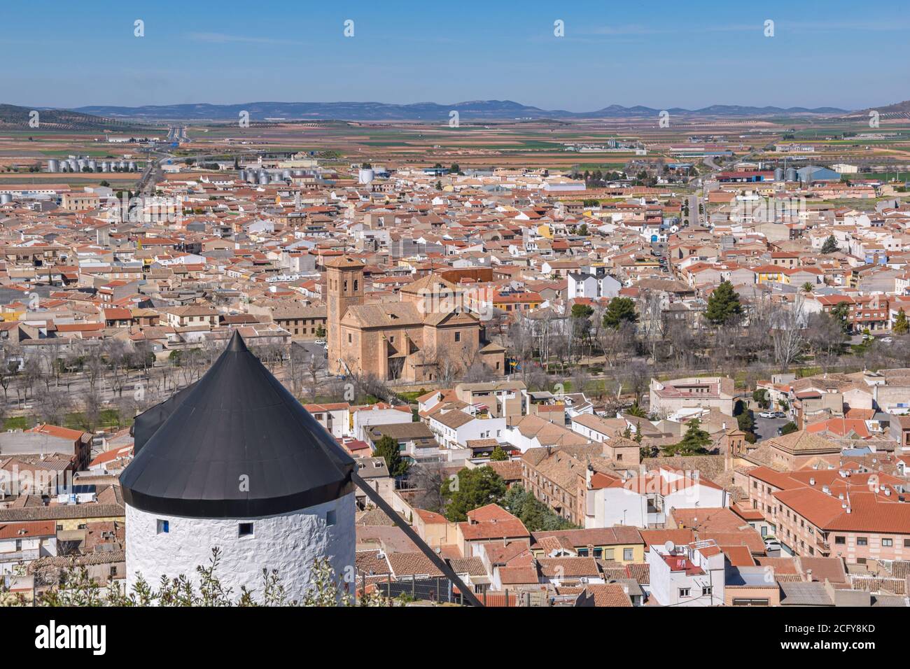 Panorama city consuegra spain hi-res stock photography and images - Alamy