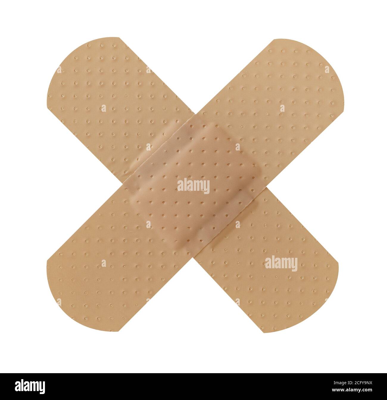 Band aid isolated on white Stock Photo - Alamy