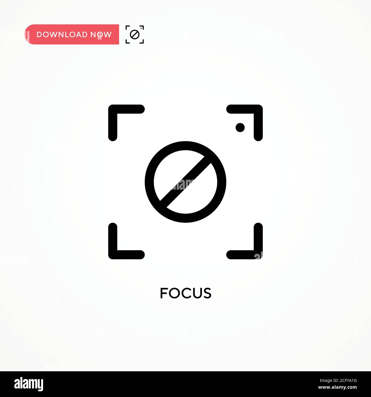 Focused view Stock Vector Images - Alamy